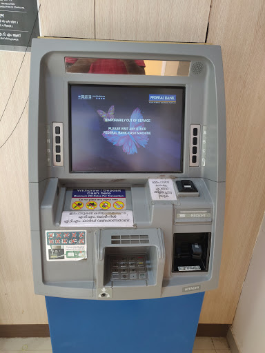 Federal Bank Cash Machine (ATM cum CDM) in Thrissur Shornoor Road ...