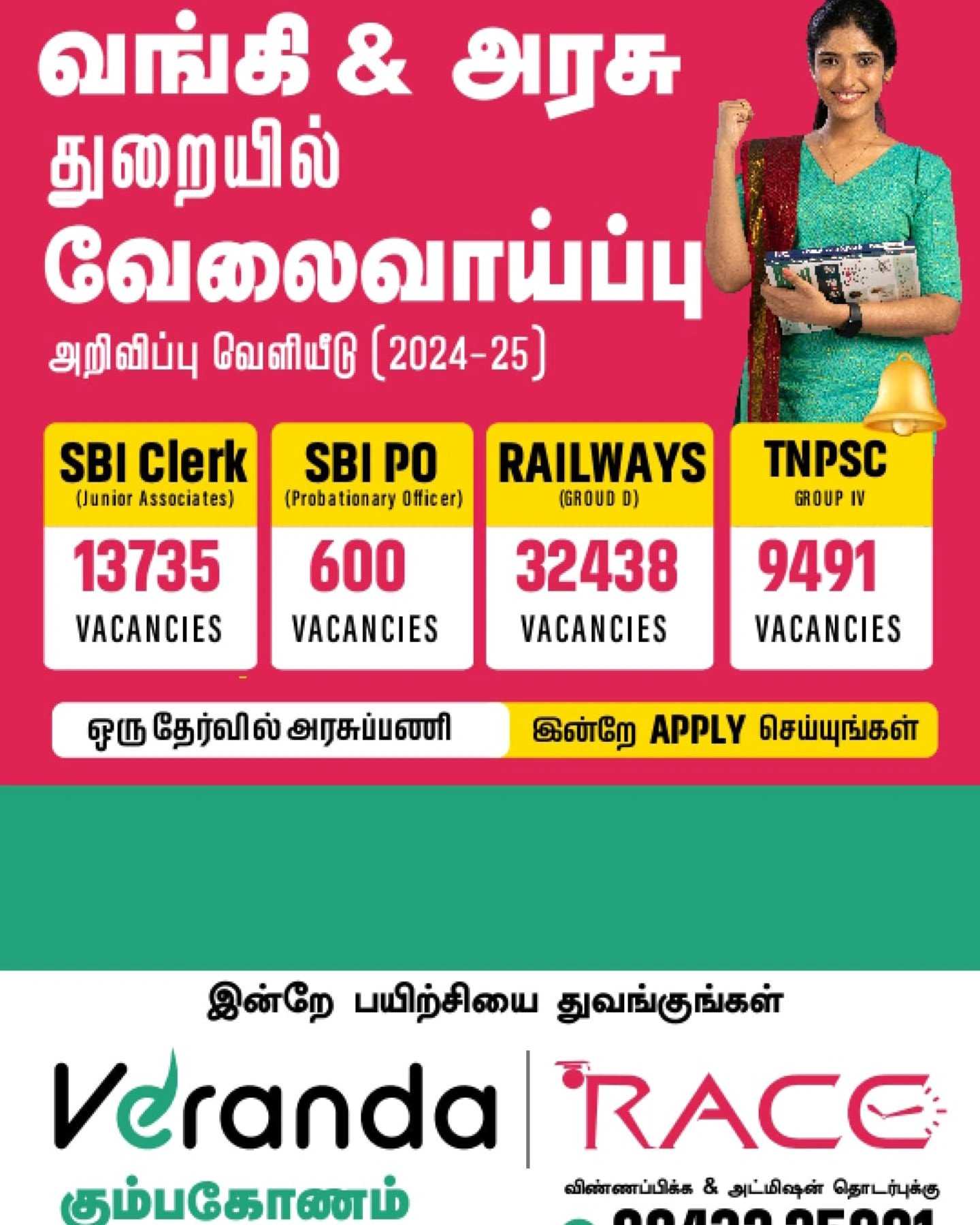 Veranda RACE Govt Exams Coaching Institute - Bank, SSC, TNPSC - Kumbakonam in Ullur Kumbakonam ...