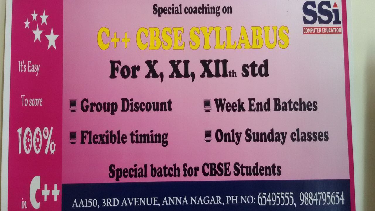 SSI Computer Education in Anna Nagar, Chennai-600040 | Sulekha Chennai